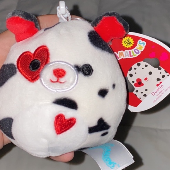 Kellytoy | Toys | Valentines Dustin Clipon Squishmallow | Poshmark